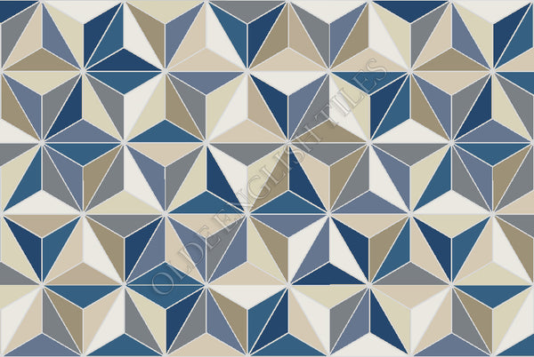 Isosceles Triangles Random Mix – Olde English Tiles™