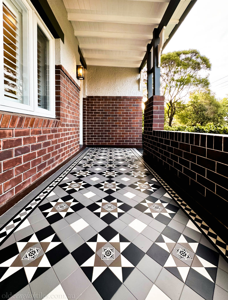 Outdoor Front Porch Heritage Tiles – Olde English Tiles™