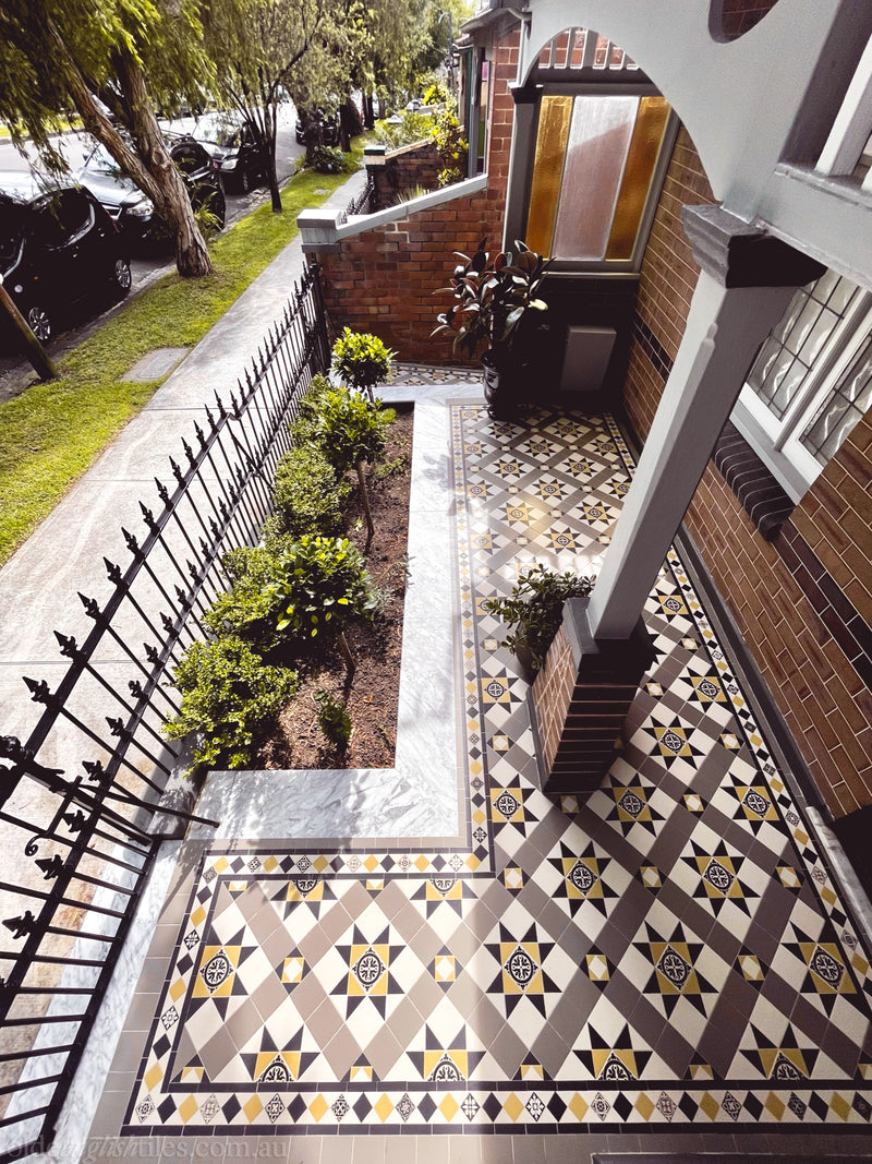 Outdoor Front Porch Heritage Tiles – Olde English Tiles™