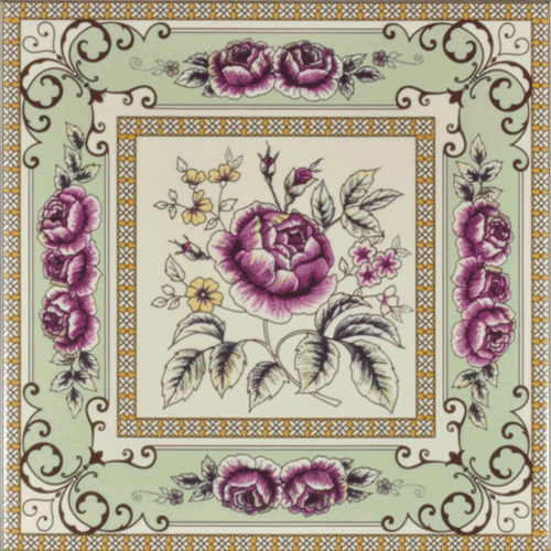 Rose Garden Fireplace Tile – Olde English Tiles™